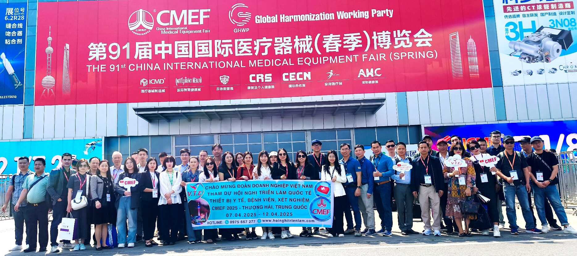 CMEF 2025. Hội chợ Triển lãm Thiết bị Y tế, Bệnh viện, Xét nghiệm ...